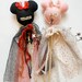 Minnie Mouse Wand//magicwand•stars•woodenwand•animalwand•flower Wand ...