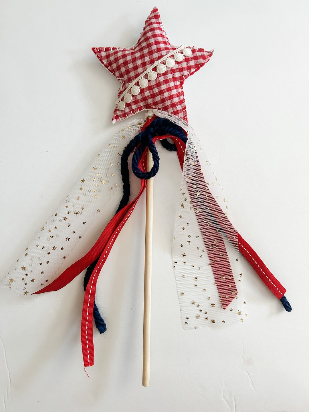 4th of July Wand//magicwand•stars•woodenwand•animalwand•flower Wand ...