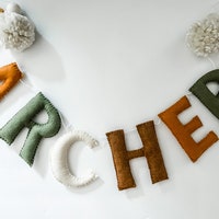 Felt Name - Etsy
