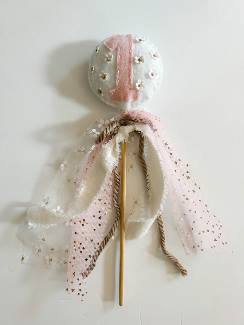 Birthday Wand//magicwand•birthday Magic Wand•woodenwand•felt Rainbow ...