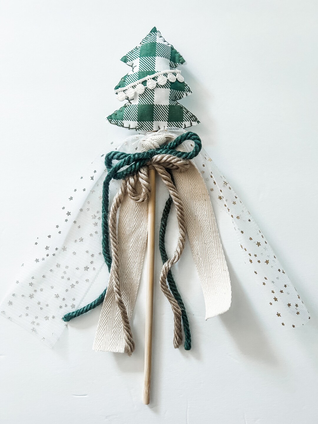 Christmas Tree Wand//magicwand•christmas Wand•woodenwand•animalwand ...