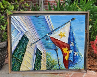 Creole Welcome GICLEE Stretched Canvas - Etsy