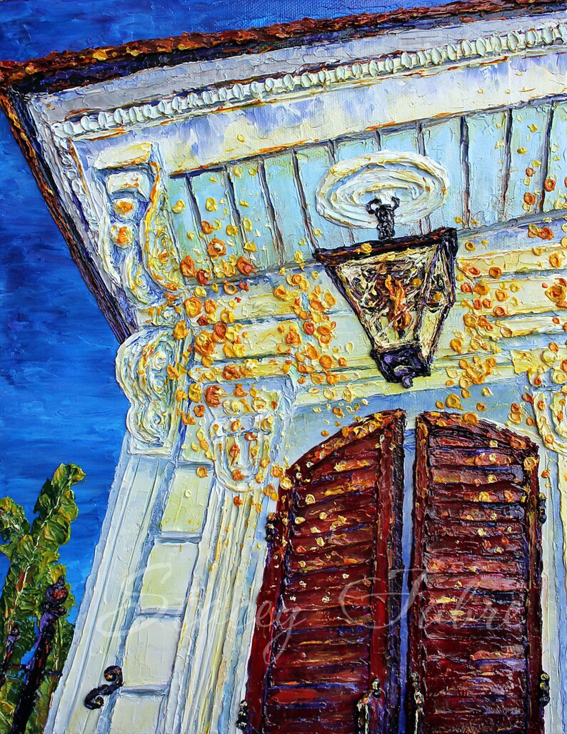Creole Welcome GICLEE Stretched Canvas - Etsy
