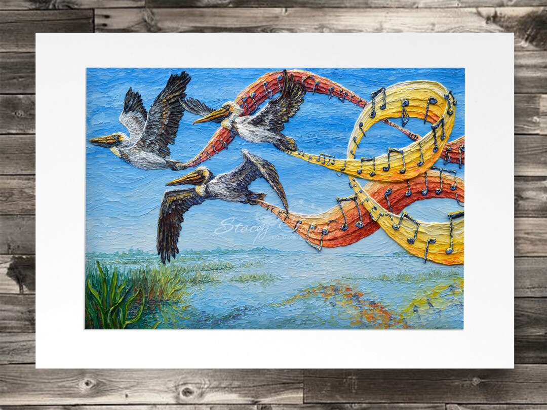 Marsh Melody - PAPER PRINT - Etsy