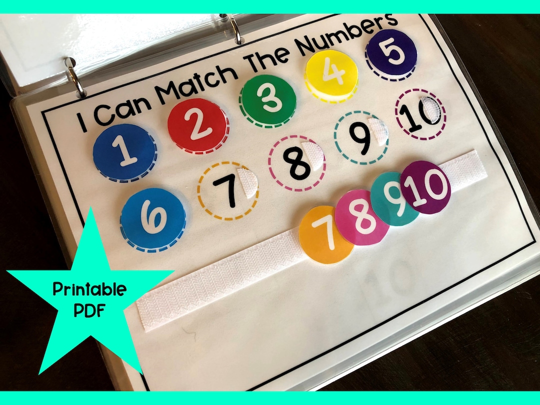 Preschool Learning Binder Printable *DIGITAL DOWNLOAD* - Etsy