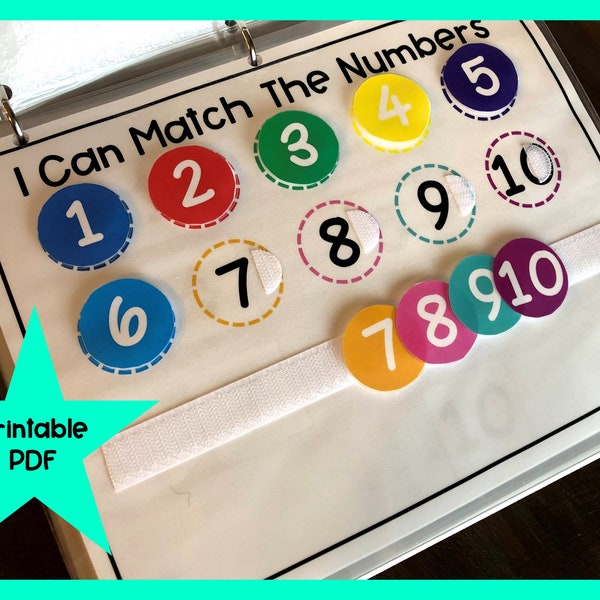 Preschool Learning Binder - Etsy
