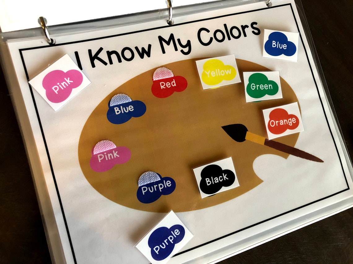 Preschool Learning Binder Printable DIGITAL DOWNLOAD - Etsy