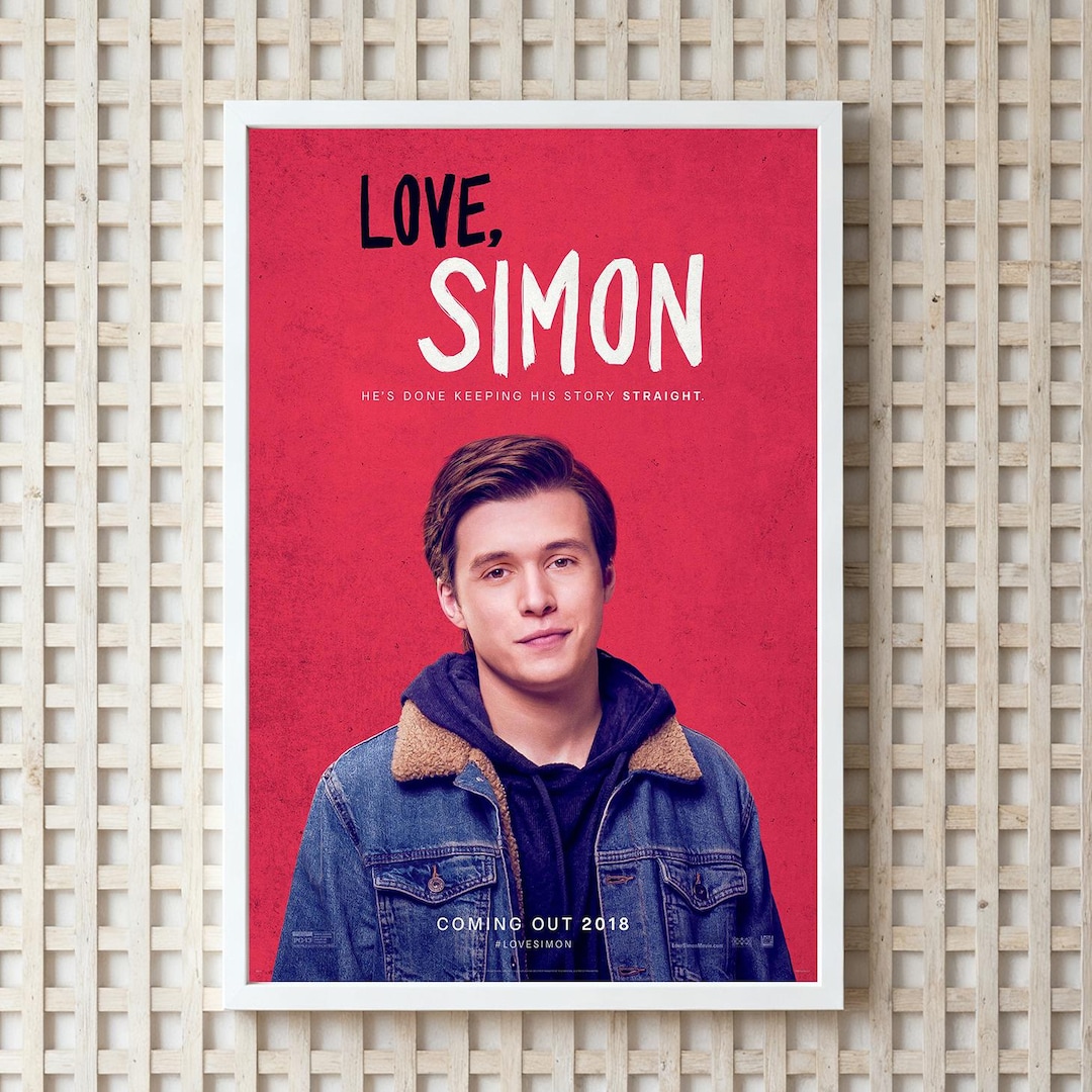 Love, Simon Movie Poster, Waterproof Canvas Print, Unframed - Etsy
