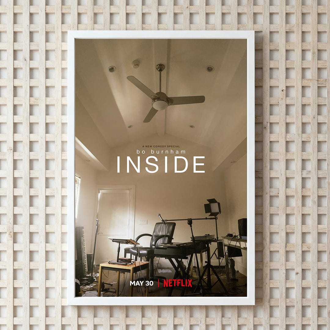 Bo Burnham Inside Movie Poster, Waterproof Canvas Print, Unframed - Etsy