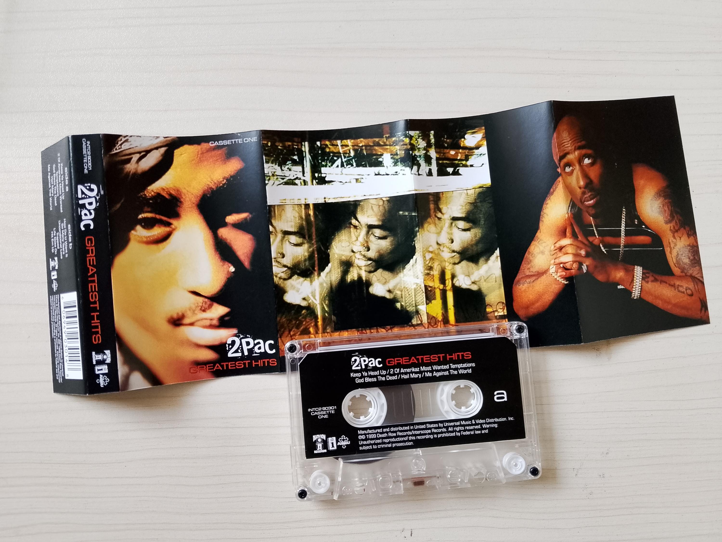 2pac – Greatest Hits Cassette Tape 1 & 2 | Hip-hop Rap 1998 | Vintage ...