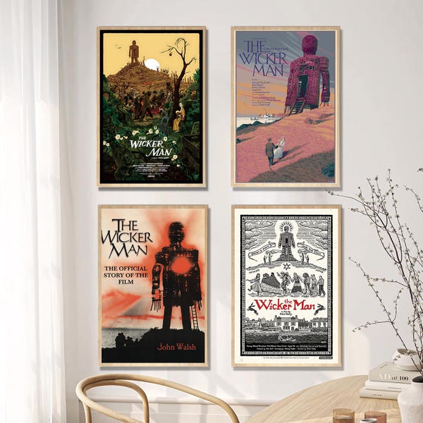 Wicker Man Film Print - Etsy UK