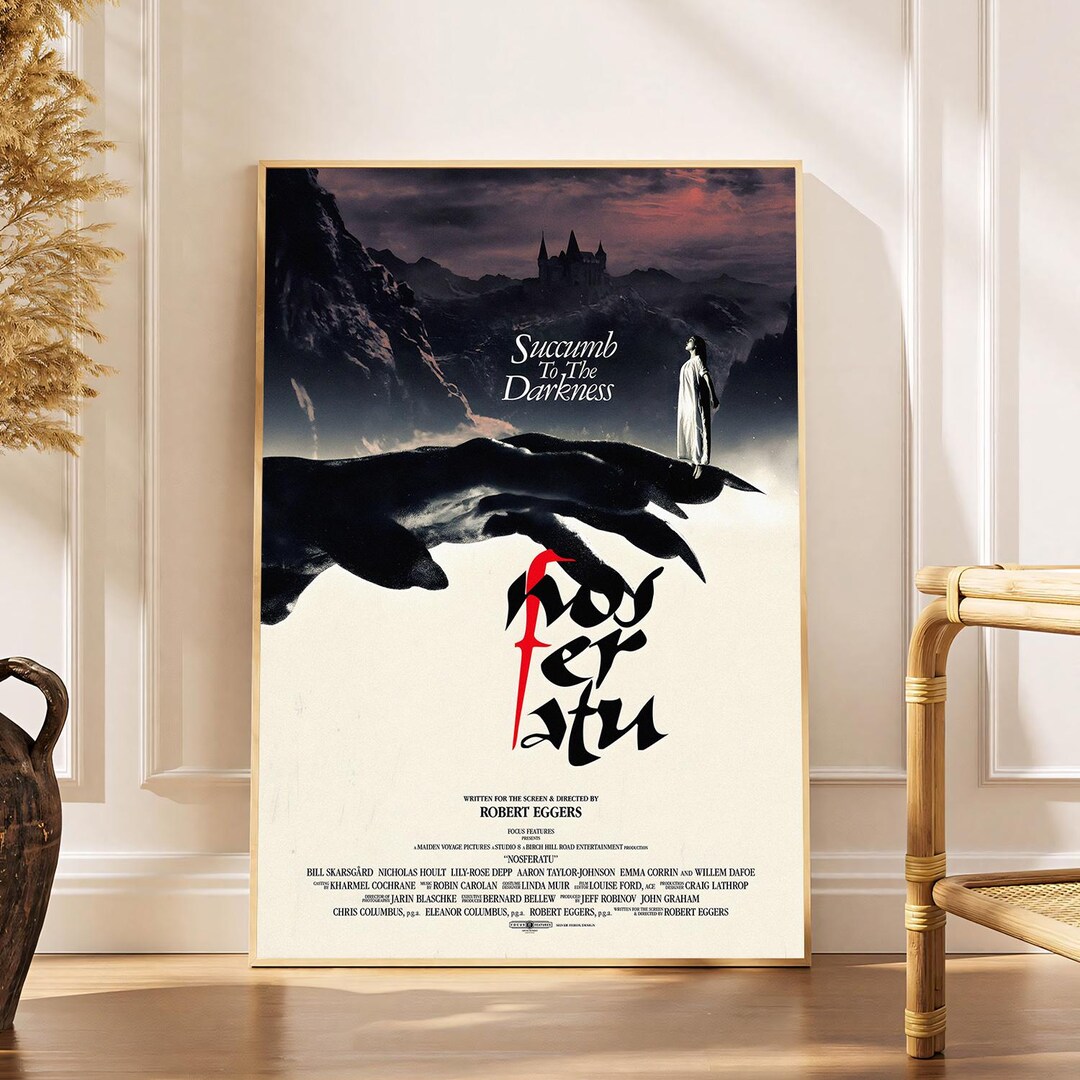 Nosferatu (2025)--movie Poster,high Quality Canvas Print, Wall Art ...