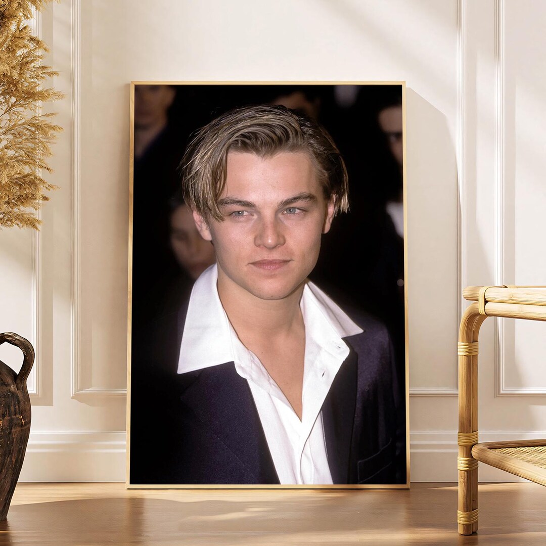 Leonardo Dicaprio Poster,high Quality Canvas Print, Wall Art, Room ...