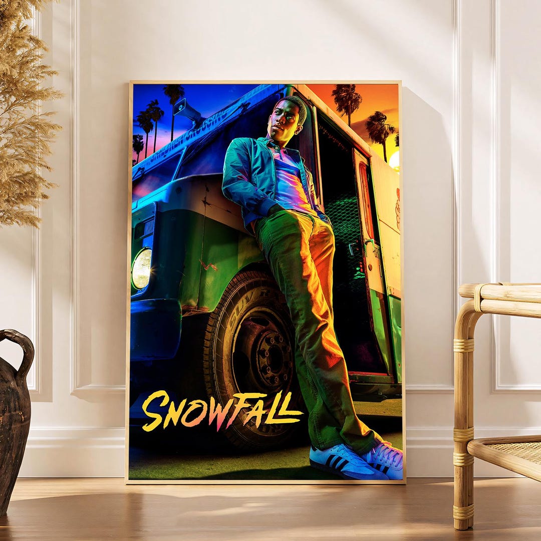 Snowfall--movie Poster,high Quality Canvas Print, Wall Art, Room Decor ...