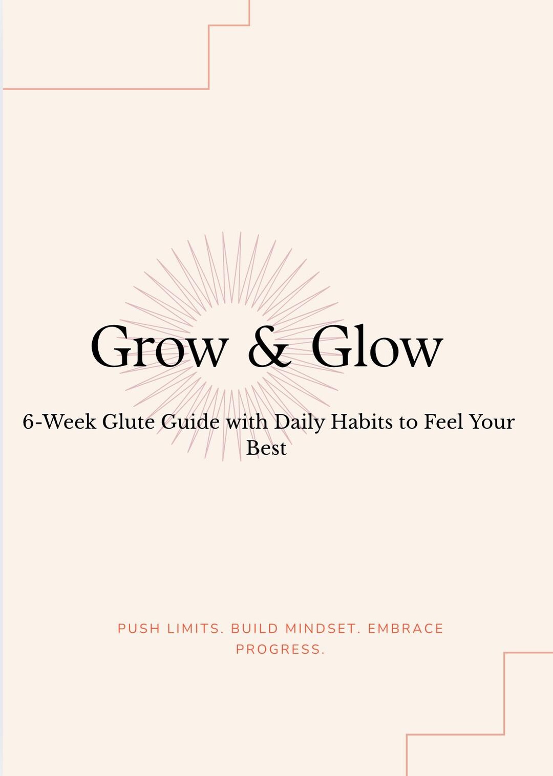 Grow and Glow: 6-week Glute & Wellness Guide - Etsy