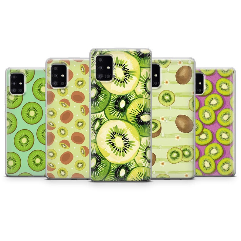 Kiwi Phone Case Green Exotic Fruit Cover for iPhone 17, 16pro, 15, 14 ...