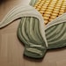 Hand-tufted Wool Corn Rug | Fun Kids Room Accent Mat - Etsy