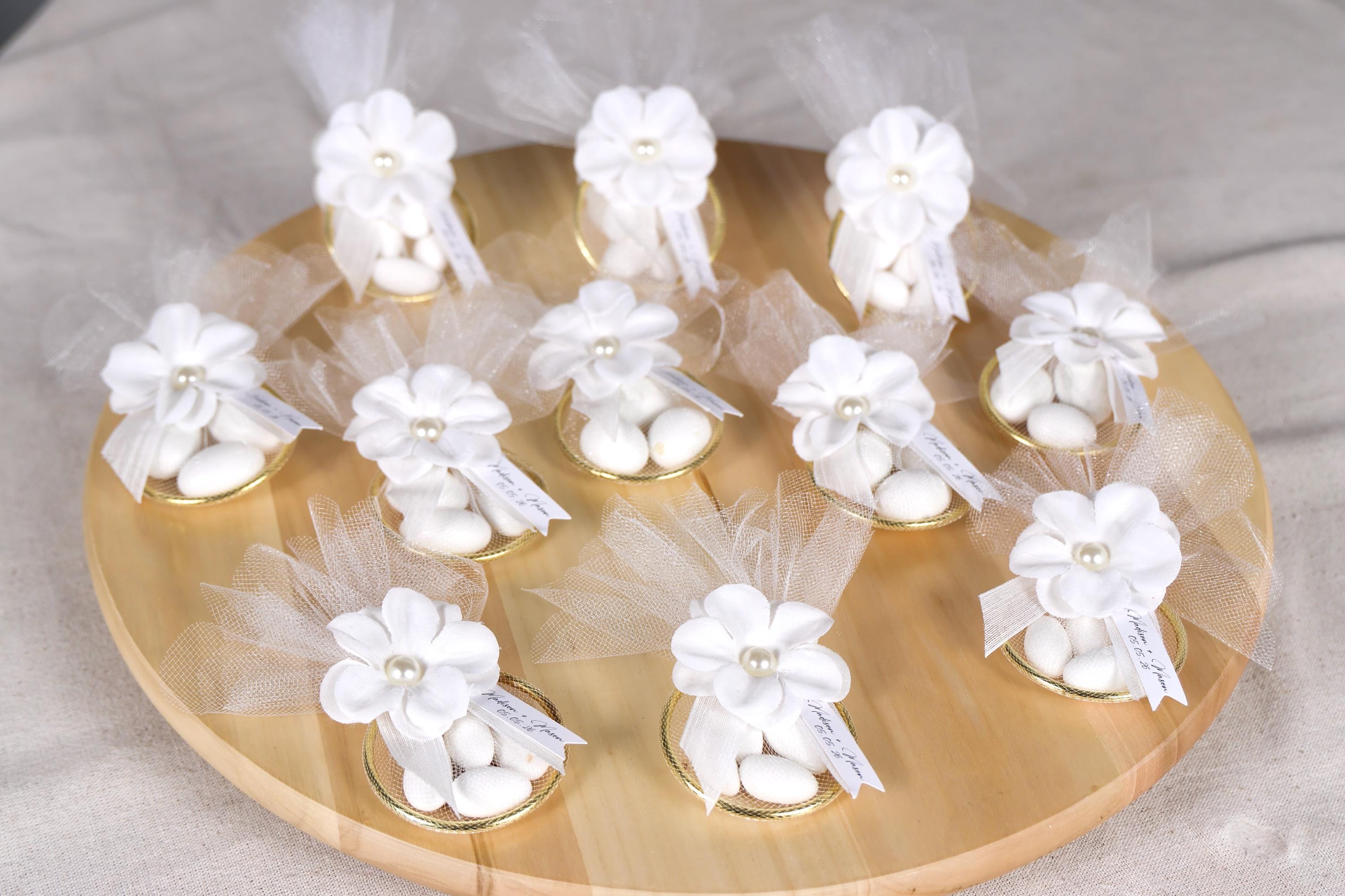 Luxury Wedding Favors – Italian Wedding Favors With Almonds – Elegant ...