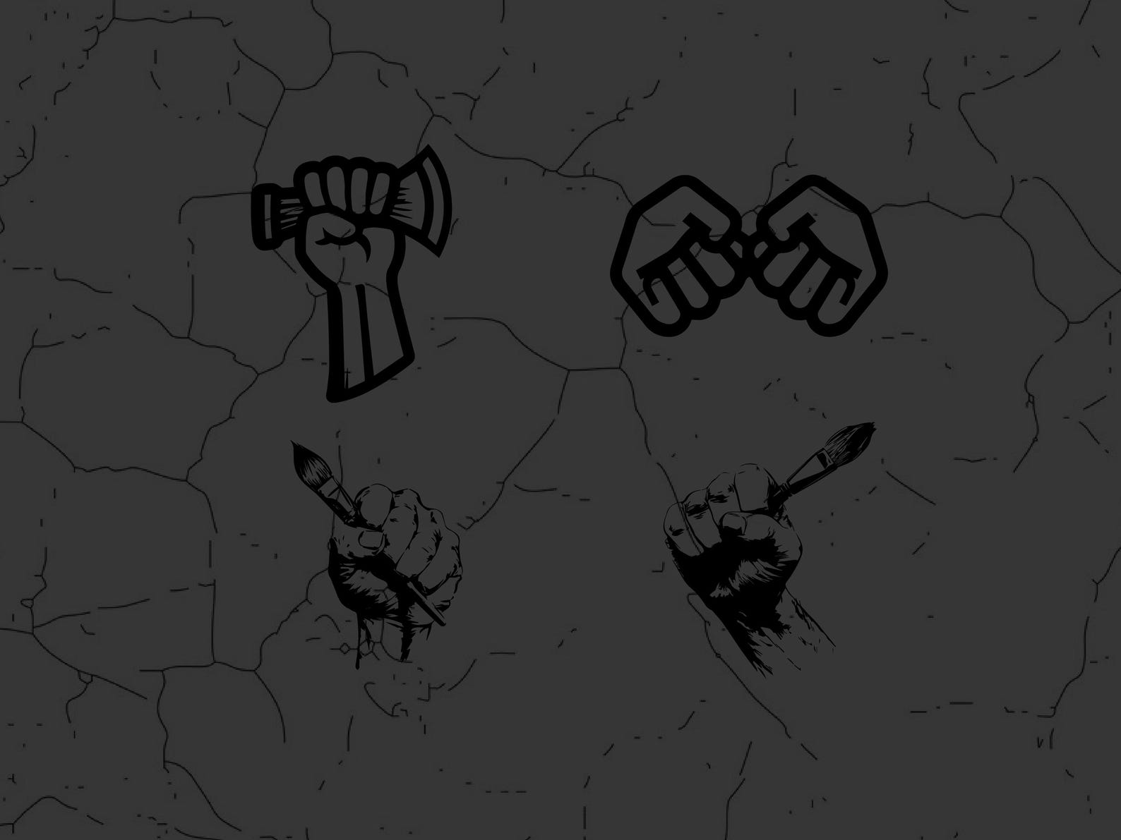 Fist SVG PNG Bundle, Power Hand Clipart, Cricut Cut Files - Etsy