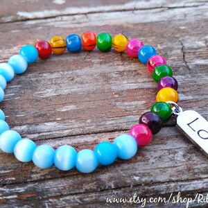 Rainbow Bridge Bracelet and Greeting Card - Etsy