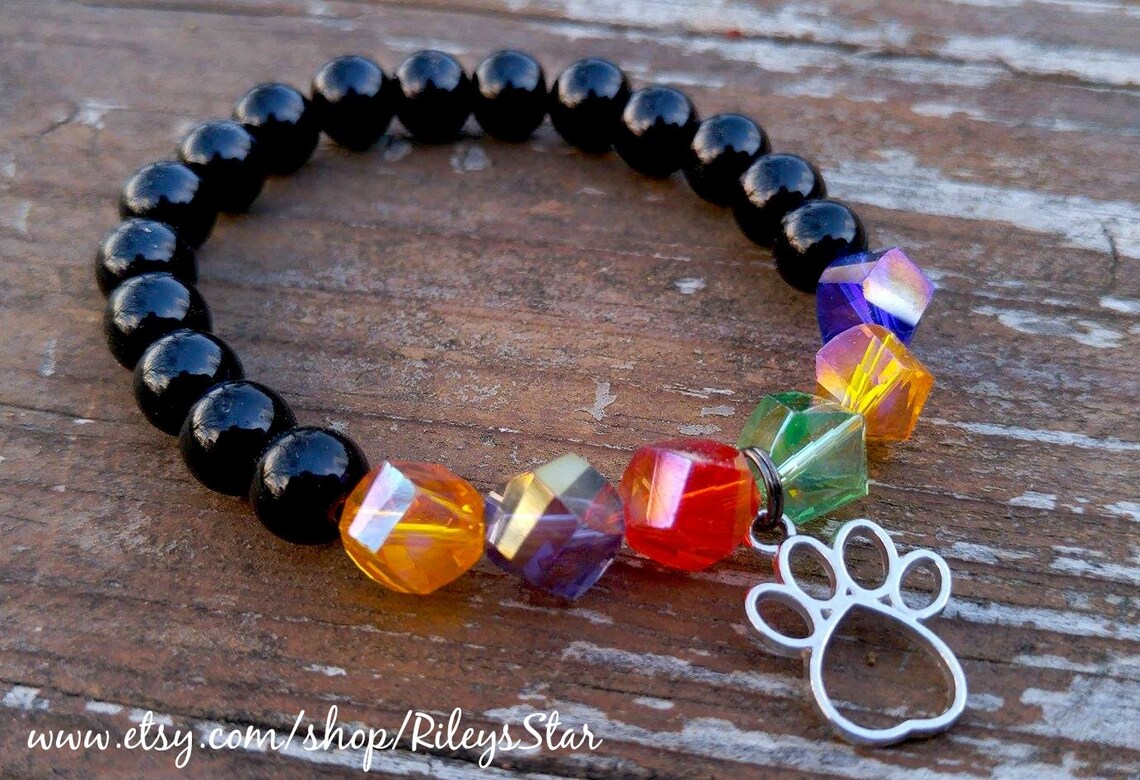 Rainbow Bridge Bracelet and Greeting Card - Etsy