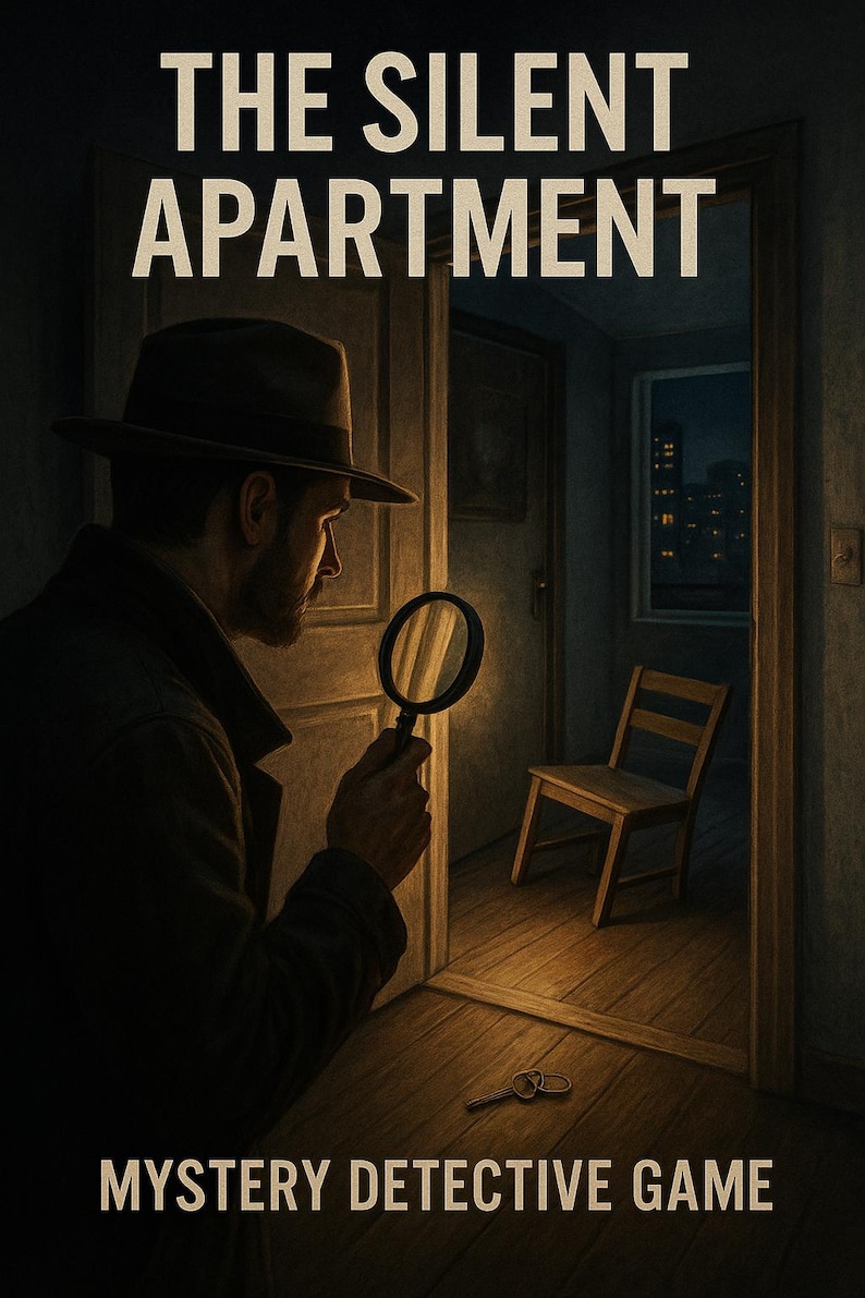 The Silent Apartment Mystery Game • Printable Detective Case File ...