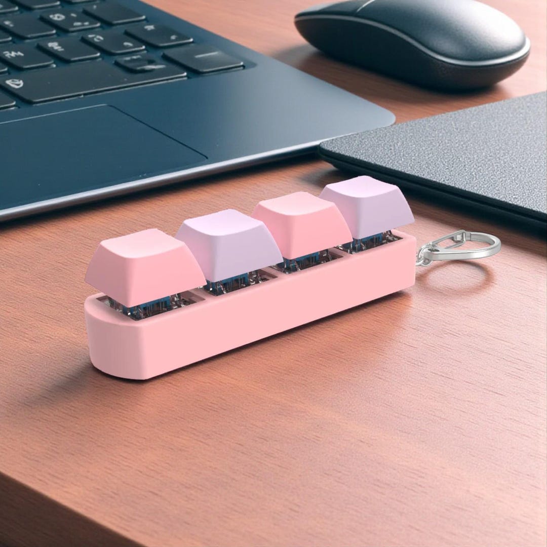 Custom Keycap Fidget Toy, Mechanical Keyboard Switch Tester Keychain - Etsy