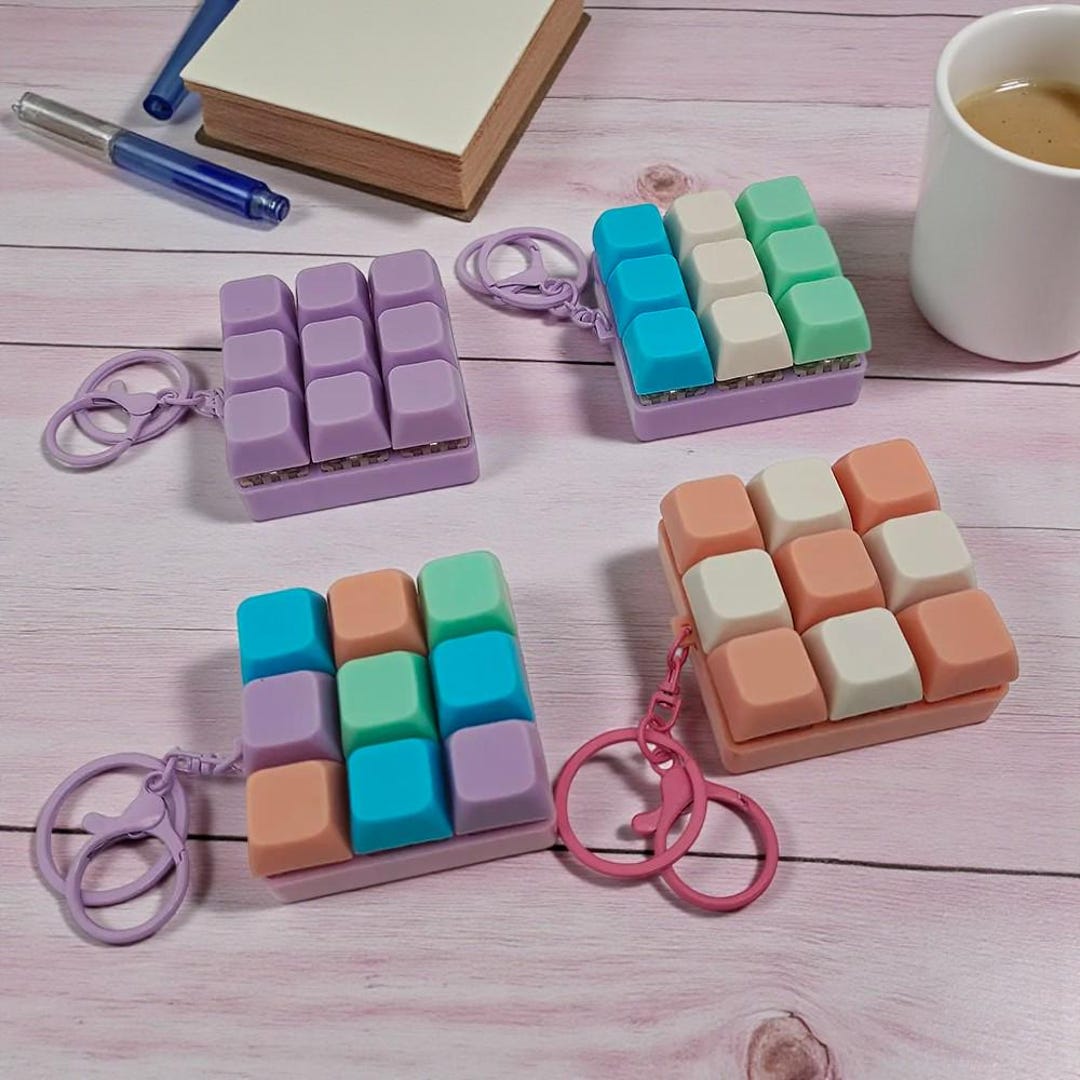 Custom Keycap Fidget Toy, Mechanical Keyboard Switch Tester, Stress ...