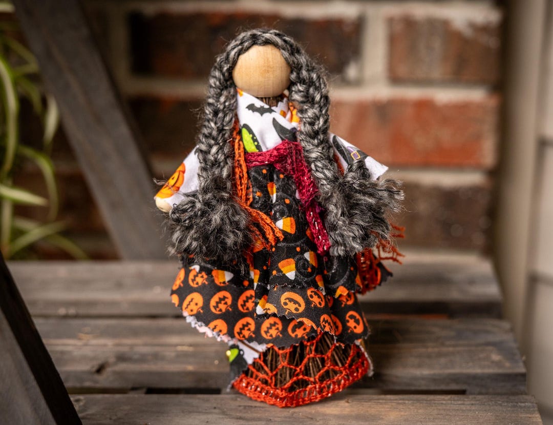Handmade Kitchen Witch Doll, Whimsigoth Decor, Spirit Companion - Etsy