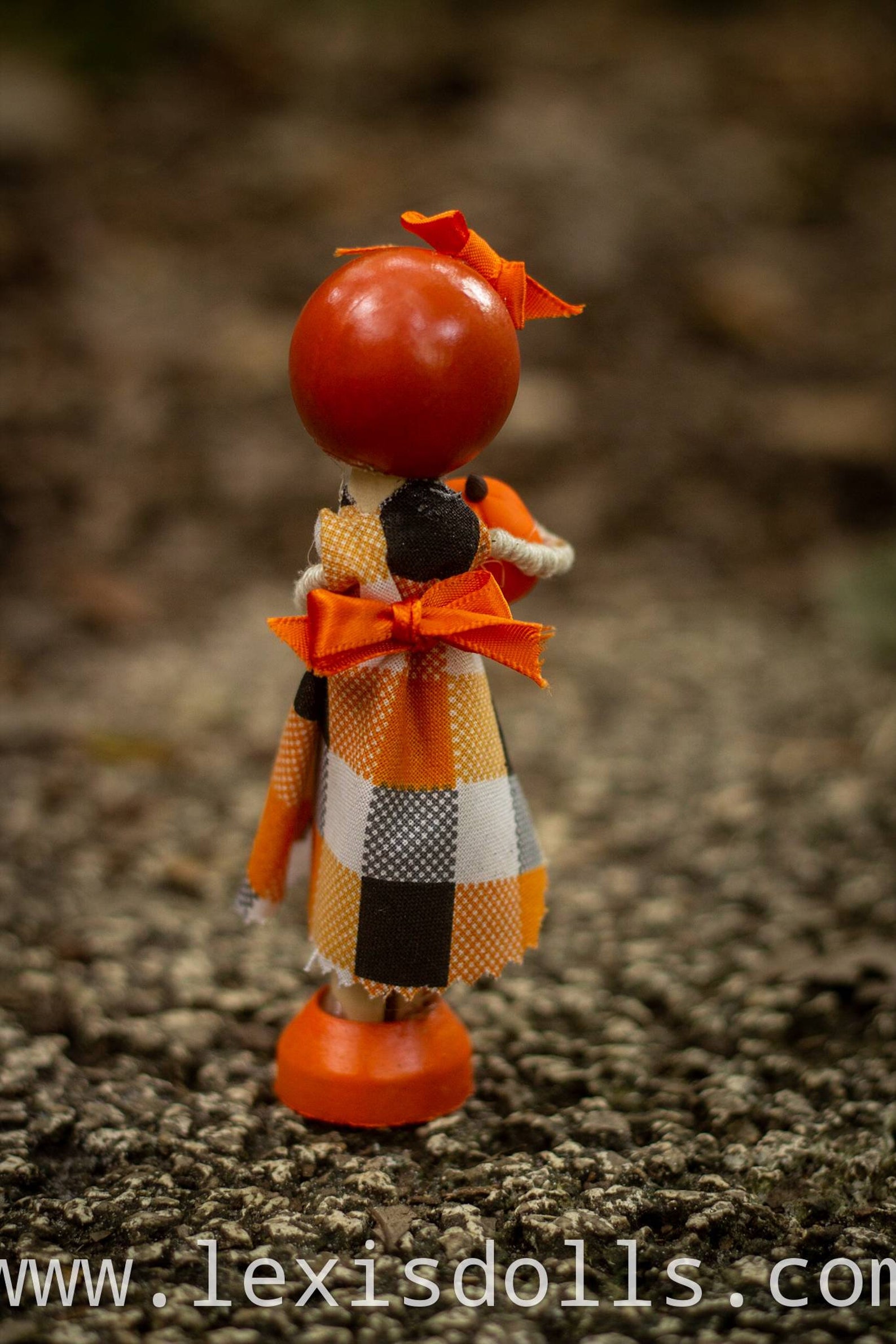 Clothespin Doll, Clothes Pin Doll, Halloween Doll Handmade, Dollhouse ...