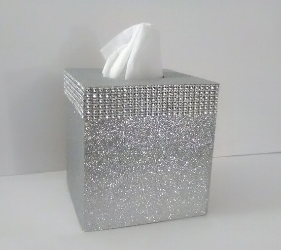 Sparkle tissue box holder store