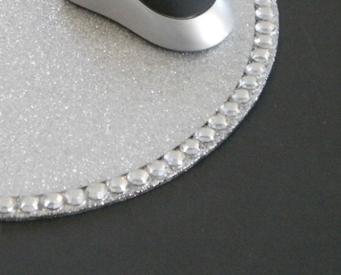 GLITTER & BLING MOUSEPAD Sparkling Fine Glitter W/ Clear - Etsy