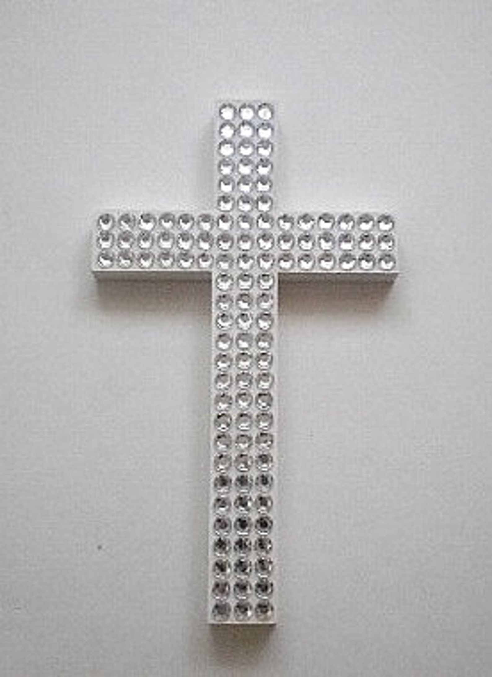 BLING WALL CROSS - Handpainted Wood Cross in White or a Variety of ...