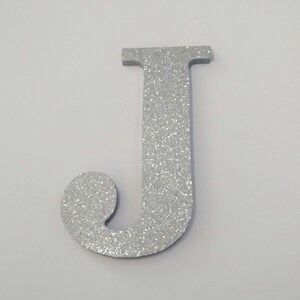 FINE GLITTER LETTERS - 8" Sparkling Wall Letters in a Variety of Colors ...