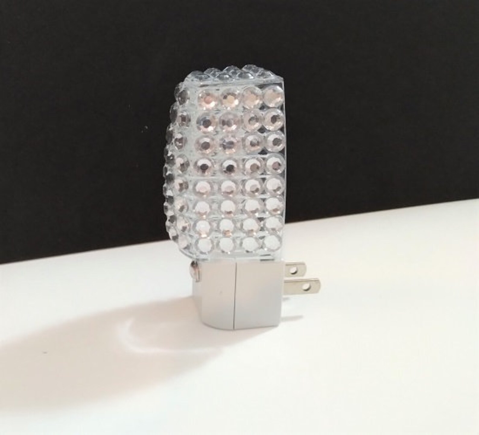 BLING NIGHT LIGHT W/ Clear Rhinestones Energy Saving - Etsy