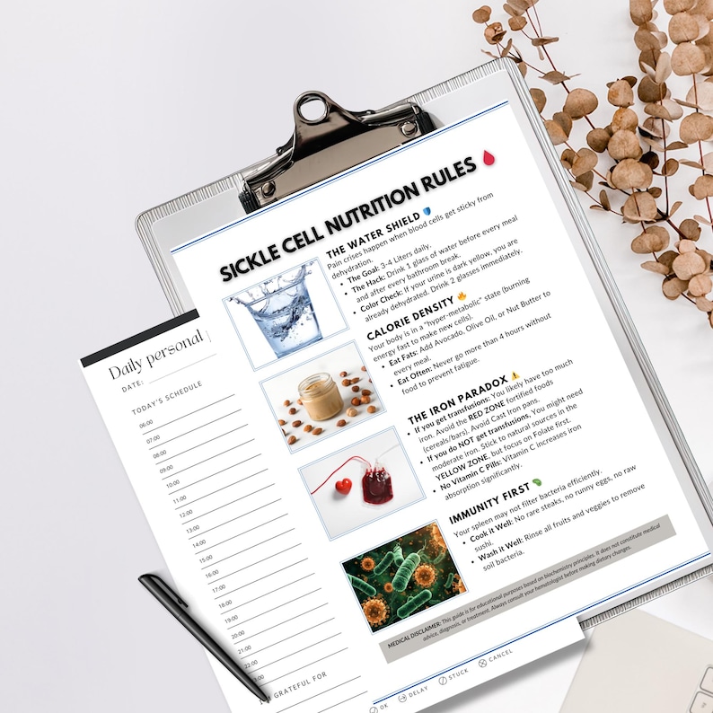 Sickle Cell Anemia Food List & Nutrition Guide PDF | SCD Wellness ...