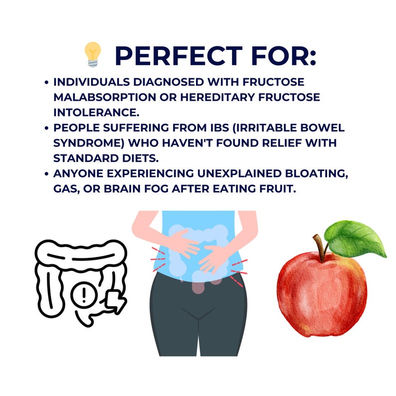 Low Fructose Diet Food List PDF, Low Sugar Food Chart, Fructose ...