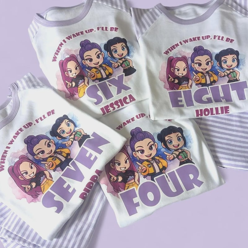 Personalised K Pop Pjs - Etsy UK