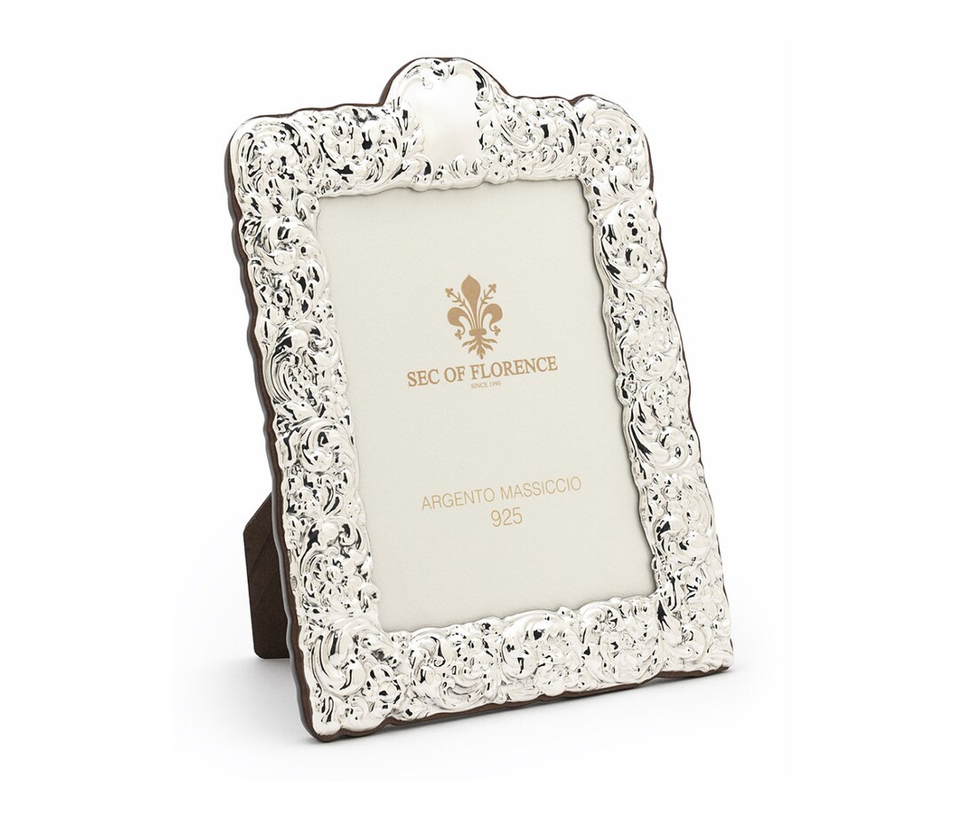 6”x 4” Inches Handmade 925 Sterling Silver Photo Picture Frame 8001 ...