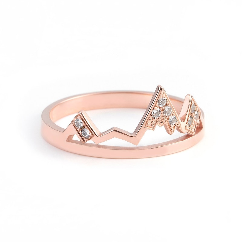 Mountain Ring - Etsy
