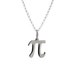 Pi Necklace Titanium Mathematics Jewelry Clever Math Teacher - Etsy