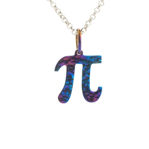 Pi Symbol Necklace - Etsy