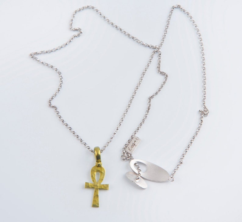 Egyptian Cross Necklace Titanium African Jewelry Egypt Ankh - Etsy