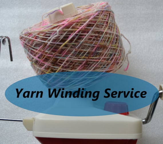 Yarn Winding Service Wool Winding Service Ready to Knit - Etsy
