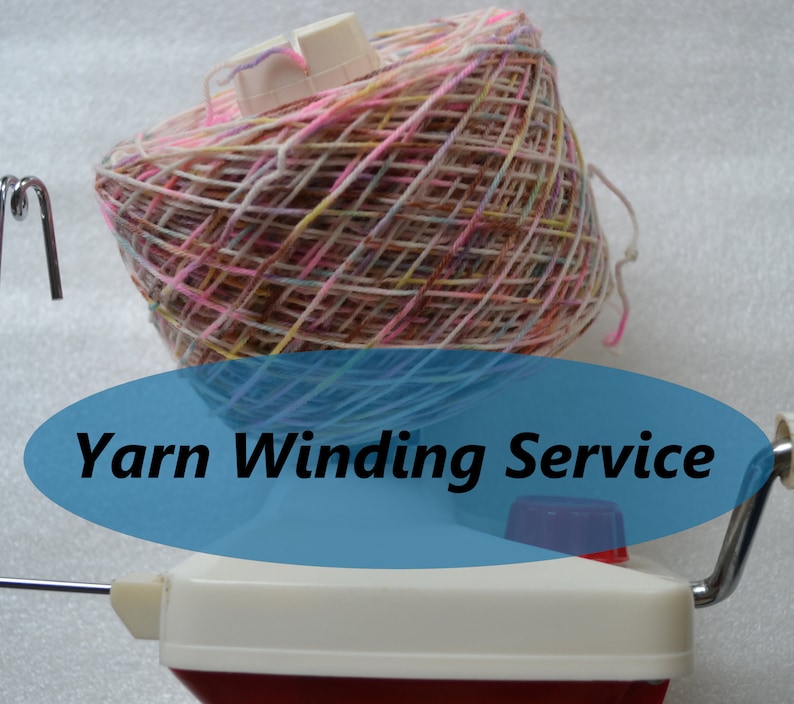 Yarn Winding Service Wool Winding Service Ready to Knit - Etsy