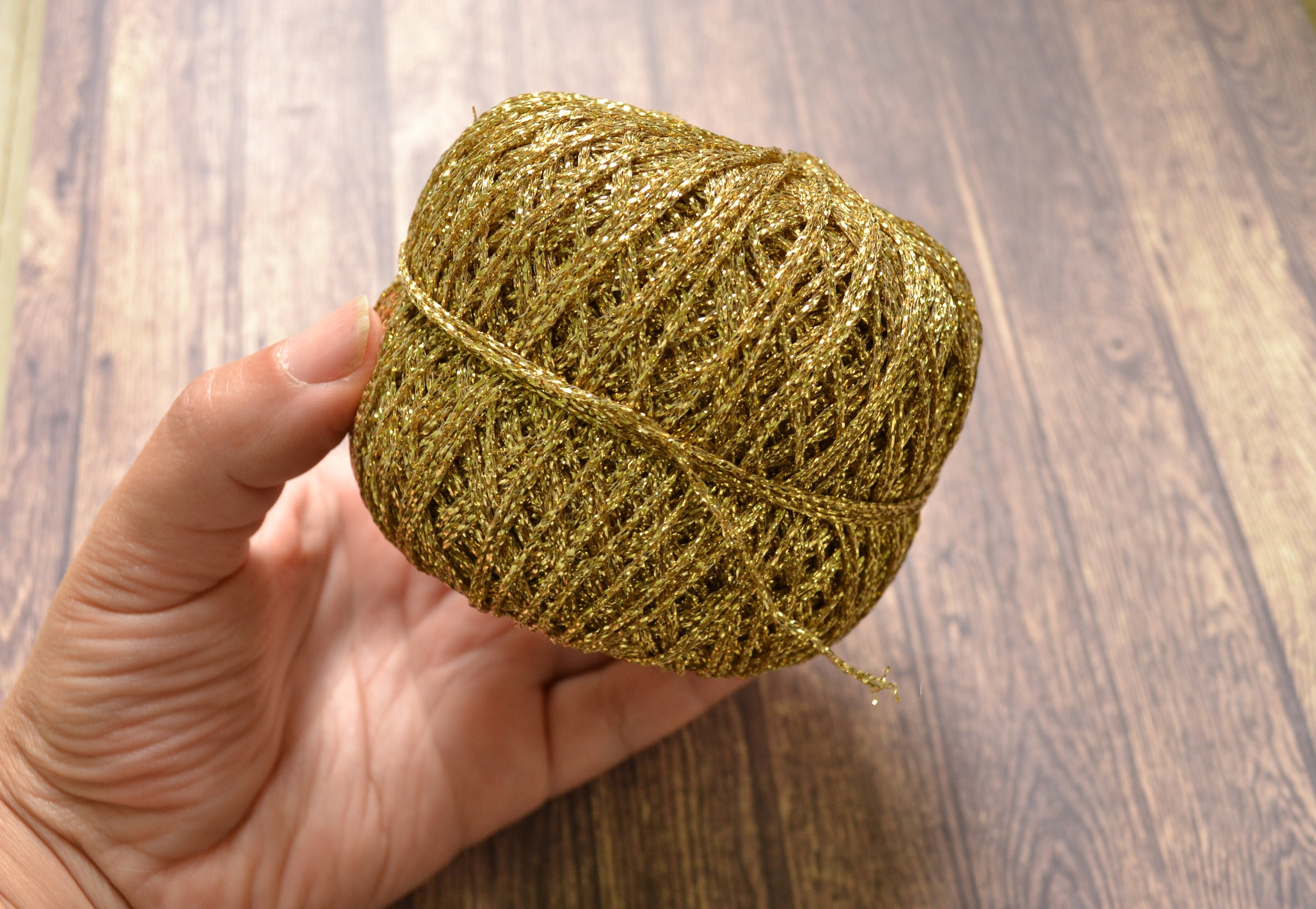Glitter Yarn, Sparkle Yarn, Crochet Yarn, Embroidery Thread UK ...