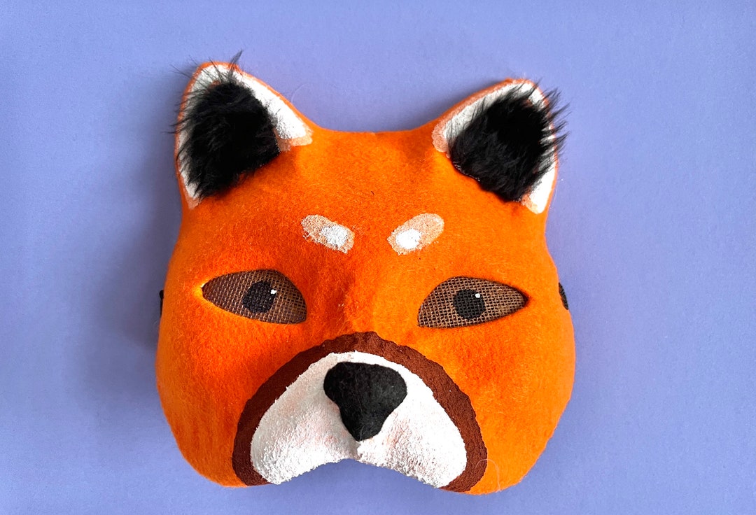 Therian Mask - Red Panda Mask - Cosplay Mask - Handmade Mask - Ready to ...