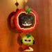 Love and Deep Space Caleb Pixel Apple Charm | Handmade Beaded Decor - Etsy