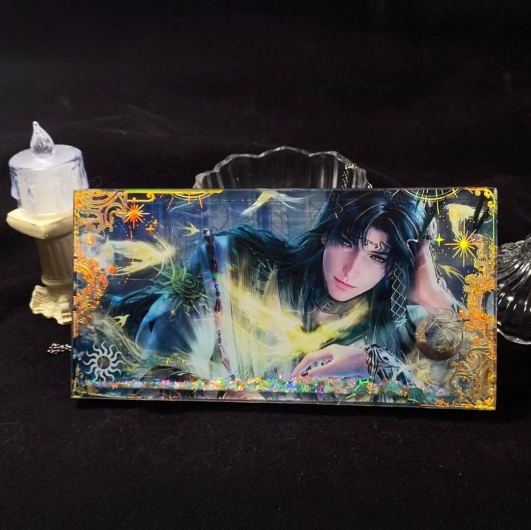 Love and Deepspace Zayne End God Inspired Handmade Double Layer Liquid ...