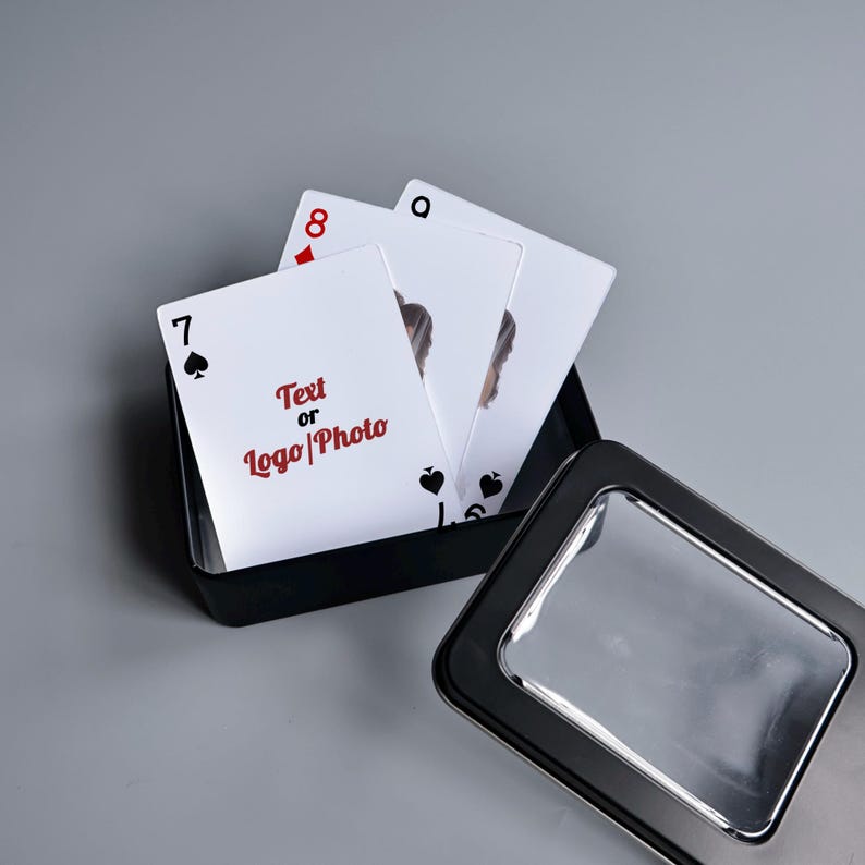 Custom Wedding Playing Cards, Personalized Photo Card Deck, Game Night ...
